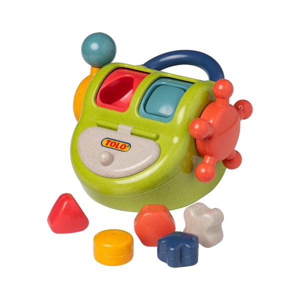 TOLO BIO Aktivitetsboks med former 12m+ 379,95 - Olisan.dk